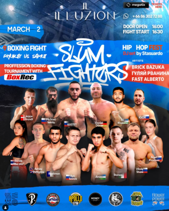 Ilya Ivanov vs. Phompech Suksabay, Slum Fighters | Boxing Bout | Tapology