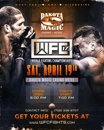 WFC 173 | MMA, Muay Thai, & Kickboxing Event | Tapology