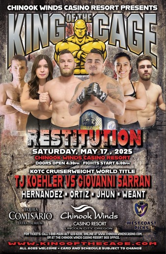 King of the Cage: Restitution | MMA Event | Tapology