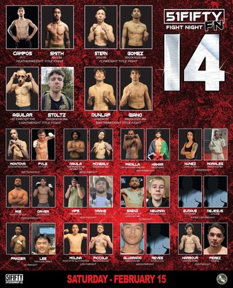 Israel Smith vs. Andrew Campos, 51Fifty Fight Night 14 | MMA Bout ...