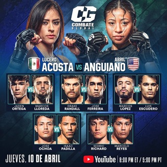 Combate Global: Acosta vs. Anguiano | MMA Event | Tapology