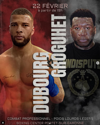 Dubourg vs. Groguhet | Boxing Event | Tapology