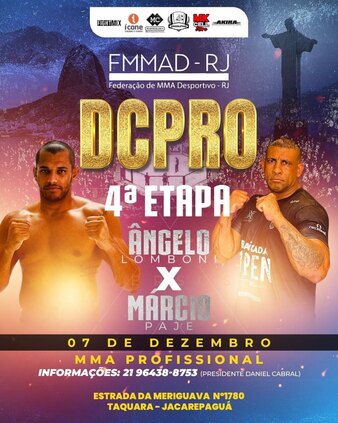 DC Pro 5: FMMAD-RJ 4ª Etapa | MMA Event | Tapology