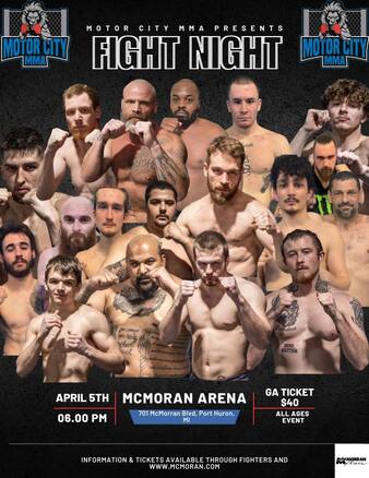 Motor City MMA: Fight Night Port Huron | MMA Event | Tapology