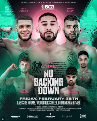 Troy Coleman vs. Robbie Chapman, No Backing Down | Boxing Bout | Tapology