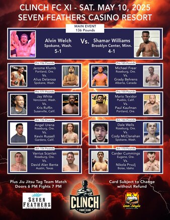 Clinch Fight Club 11 | MMA Event | Tapology