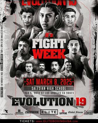 Artemio Rodriguez vs. Corian Hawkins-Powell, Evolution 19 | Boxing Bout ...