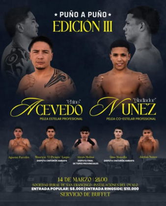 Puño a Puño 3 | Boxing Event | Tapology