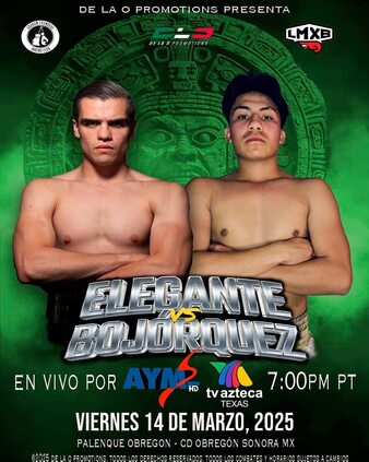 Antonio Vazquez vs. Alejandro Gomez, Elegante vs Bojorquez | Boxing ...