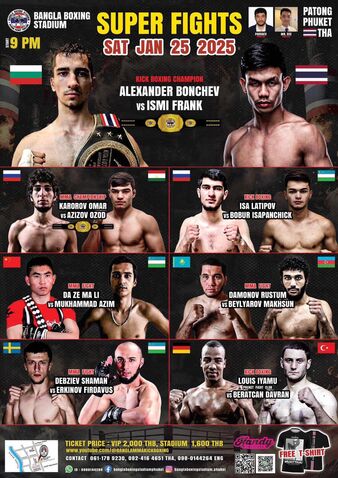 Isa Latipov vs. Bobur Ispanchik, Bangla Super Fights | MMA Bout | Tapology