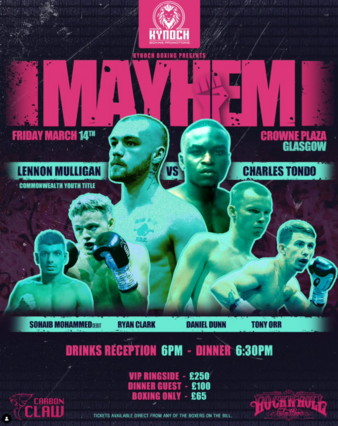 Sohaib Mohammed vs. Tony Morton, Mayhem | Boxing Bout | Tapology