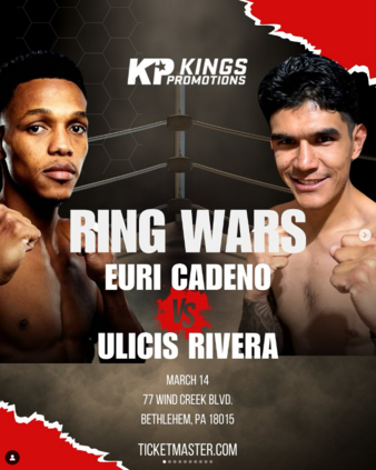 Euri Cedeno vs. Ulices Tovar, Cedeno vs. Rivera | Boxing Bout | Tapology
