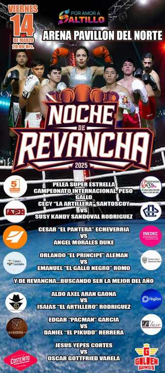 Noche de Revancha | Boxing Event | Tapology