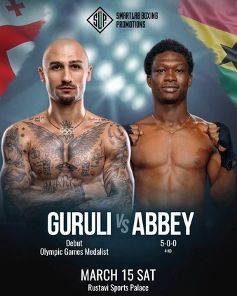 Guruli vs. Abbey | Boxing Event | Tapology