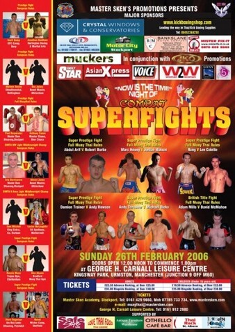Master Sken's Fight Night: Howey vs. Watson | Muay Thai Event | Tapology