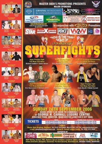 Andrey Kotsur vs. Richard Cadden, Master Sken's Fight Night | Muay Thai ...