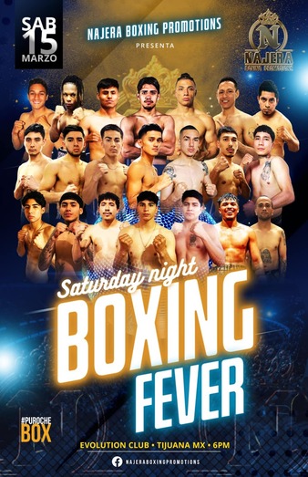 Saturday Night Boxing Fever | Boxing Event | Tapology