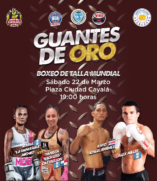 Maria Santizo vs. Yanissa Castrellon, Guantes de Oro | Boxing Bout ...