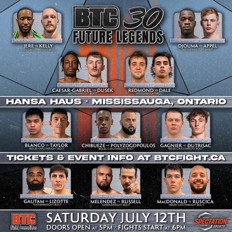 BTC 30: Future Legends | MMA Event | Tapology