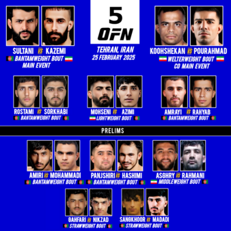 Meysam Kazemi vs. Mohammad Shafiullah, OFN 5 | MMA Bout | Tapology