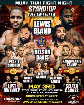 Landon Fish vs. Jabari Dunne, Stand Up Fight Series 8 | Muay Thai Bout ...