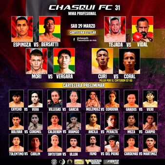 Chasqui FC 31 | MMA Event | Tapology