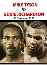 Mike Tyson vs. Eddie Richardson, Tyson vs. Richardson | Boxing Bout ...