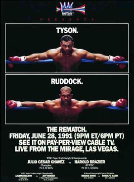 Tyson vs. Ruddock: The Rematch | Boxing Event | Tapology