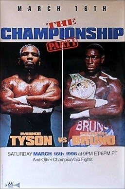 Christy Martin vs. Deirdre Gogarty, Tyson vs. Bruno 2 | Boxing Bout ...