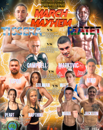 Dee Ioapo vs. John Deklam, March Mayhem | Boxing Bout | Tapology