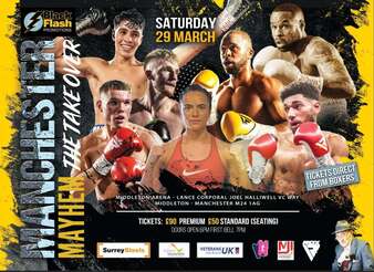 Niall Brown vs. Patrik Fiala, Manchester Mayhem | Boxing Bout | Tapology