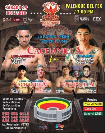 Luis Alberto Lopez vs. Eduardo Montoya, Lopez vs Montoya | Boxing Bout ...