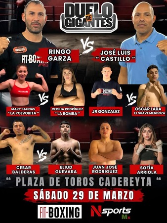 Cecilia Rodriguez vs. Maria Salinas, Duelo de Gigantes | Boxing Bout ...