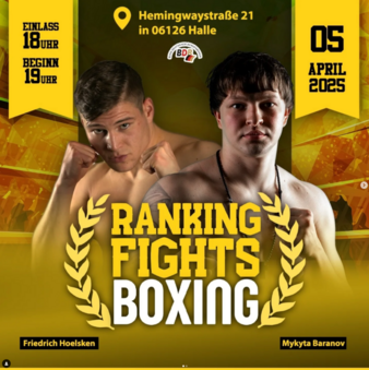 Ranking Fights Boxing | Boxing Event | Tapology