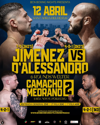 Jimenez vs. D'Alessandro | Boxing Event | Tapology