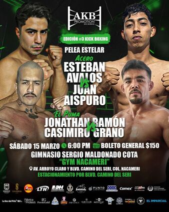 AKB 3 | Kickboxing Event | Tapology