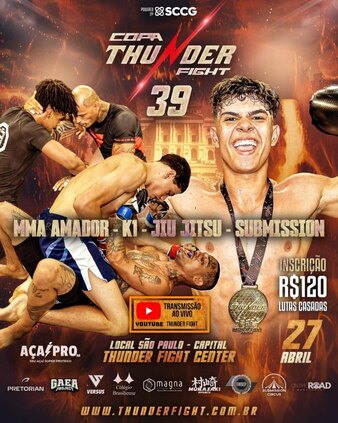 Miguel Pieranti vs. Pedro Pavin, Copa Thunder Fight 39 | MMA Bout | Tapology