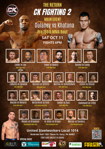 CK Fighting 2: The Return | MMA & Kickboxing Event | Tapology