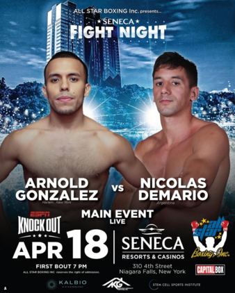 Mikiah Kreps vs. Danielle Bennett, Seneca Fight Night | Boxing Bout ...