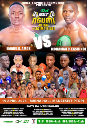 Amos vs. Kashinde | Boxing Event | Tapology