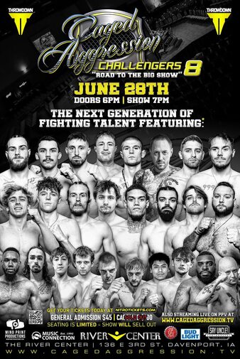 Caged Aggression Challengers 8: Road to the Big Show | MMA Event | Tapology
