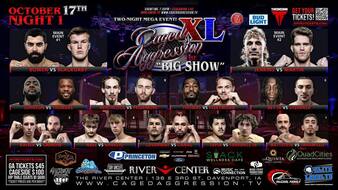 Caged Aggression 40: The Big Show - Night 1 | MMA Event | Tapology