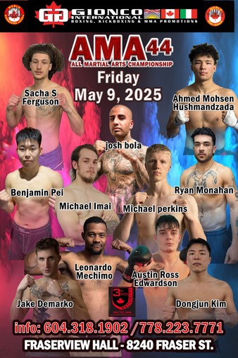 AMA 44 | Kickboxing & MMA Event | Tapology
