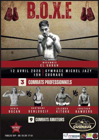 Mohamed El Garah vs. Nikola Boljkovac, Boxe | Boxing Bout | Tapology