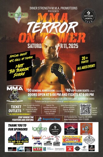 Inner Strength MMA 29: MMA Terror on Tower | MMA Event | Tapology