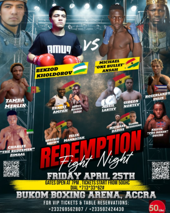 Redemption Fight Night | Boxing Event | Tapology