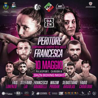 Peritore vs. Francesca | Boxing Event | Tapology