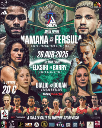 Namana vs. Fersula | Boxing Event | Tapology