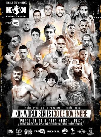KOK Fight Series: Spain | Kickboxing, MMA, & Muay Thai Event | Tapology