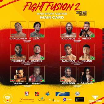 Tiago Polins vs. Kavish Nannan, Fight Fusion 2 | MMA Bout | Tapology